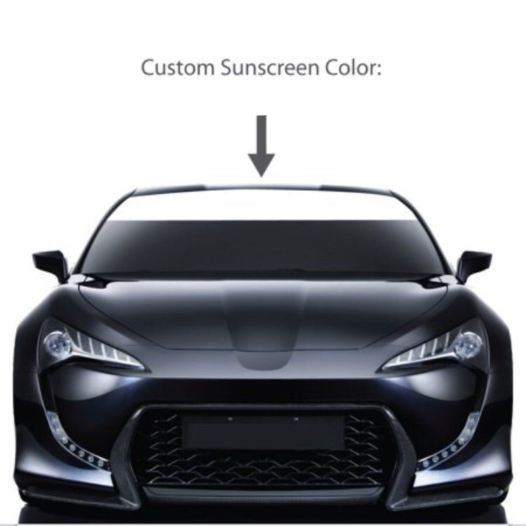 Vinyl Windshield Brow – CJMotoring